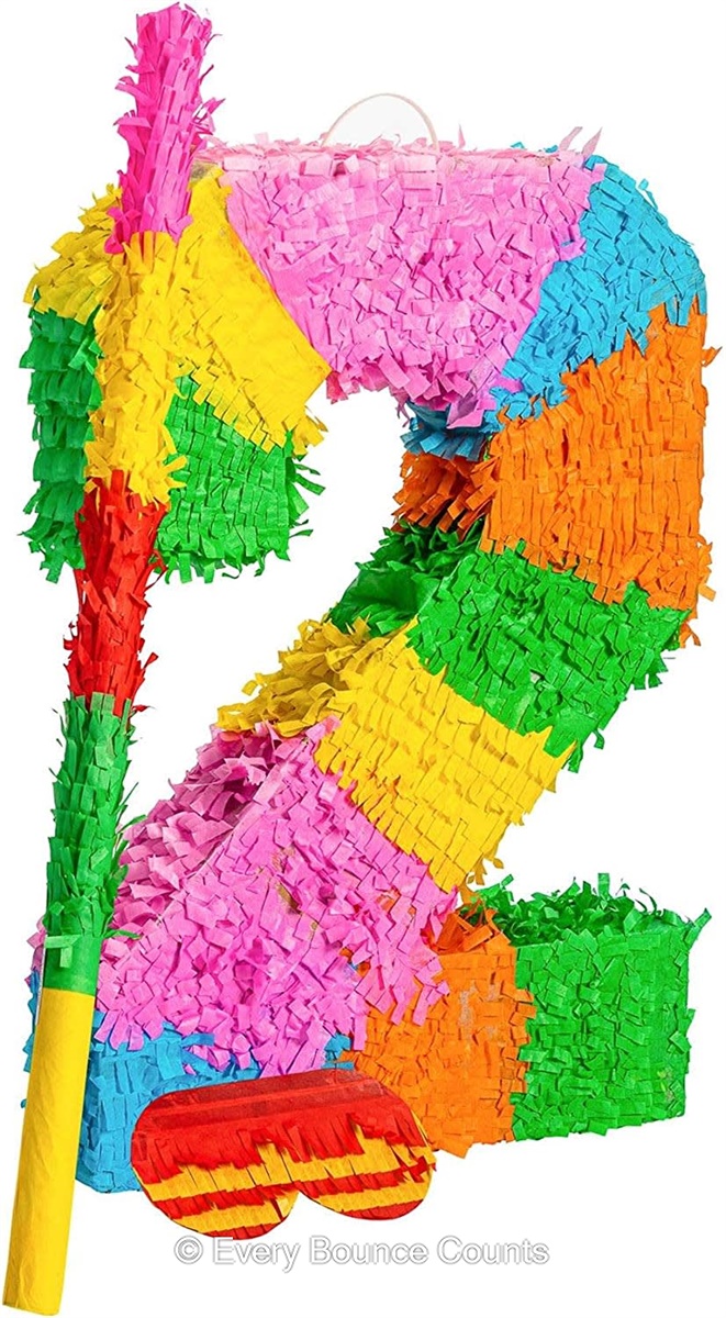 Number 2 Pinata - Hire in Slough | Every Bounce Counts